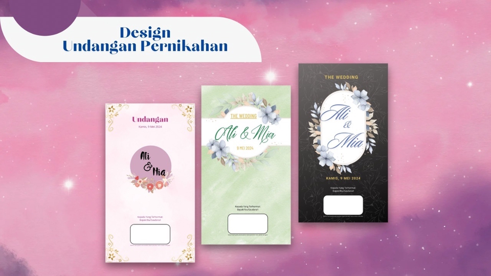 JASA DESIGN UNDANGAN PERNIKAHAN