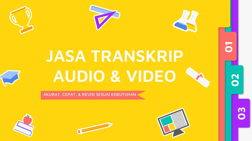 JASA TRANSKRIP AUDIO/VIDEO