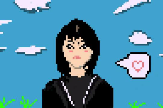 Gambar pixel art