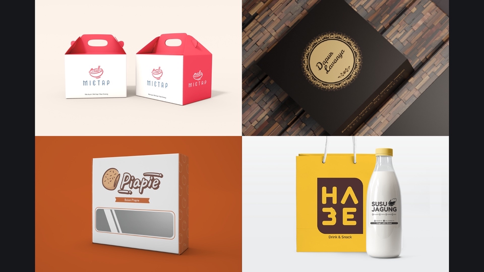 Desain Label, Packaging & Kemasan Profesional