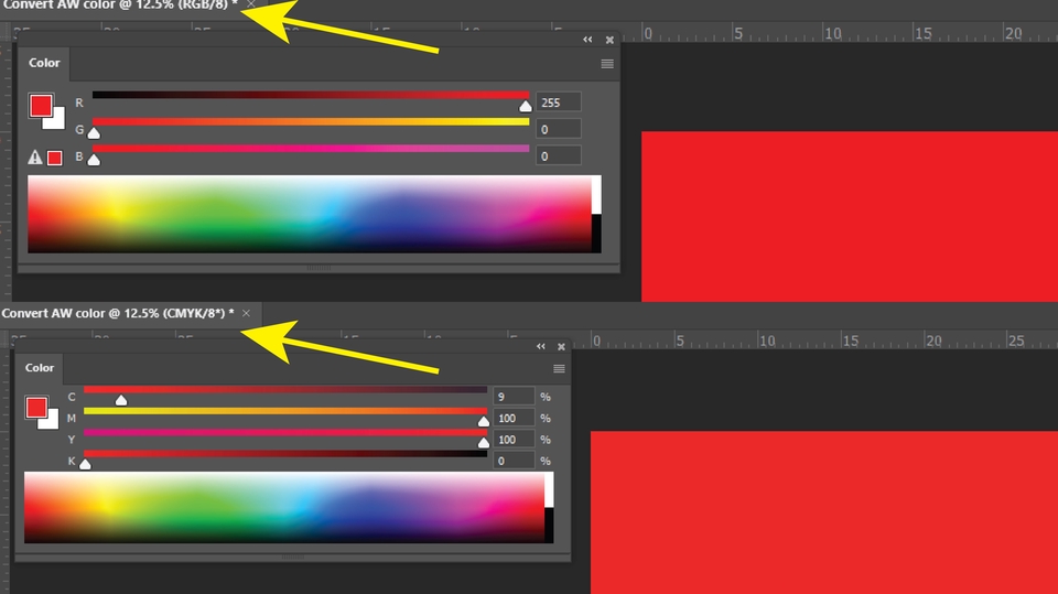 รับปรึกษา, ปรับไฟล์สำหรับเตรียมส่งพิมพ์ / convert RGB to CMYK / etc.