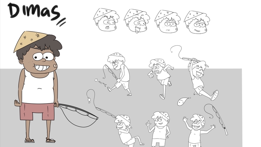 DESAIN ILLUSTRASI KARAKTER UNTUK GAME, ANIMASI, KOMIK, MASKOT, DAN ...