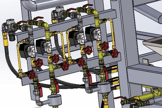 Model and part New machine and system automation