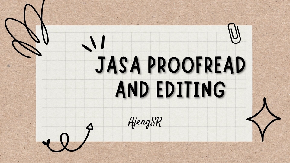 Jasa Editing dan proofread artikel ilmiah