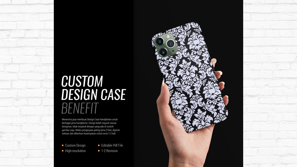 Jasa Pembuatan Design Case CUSTOM (1-2 Hari)