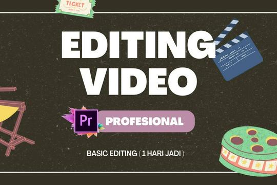 Jasa edit video profesional untuk berbagai kebutuhan.