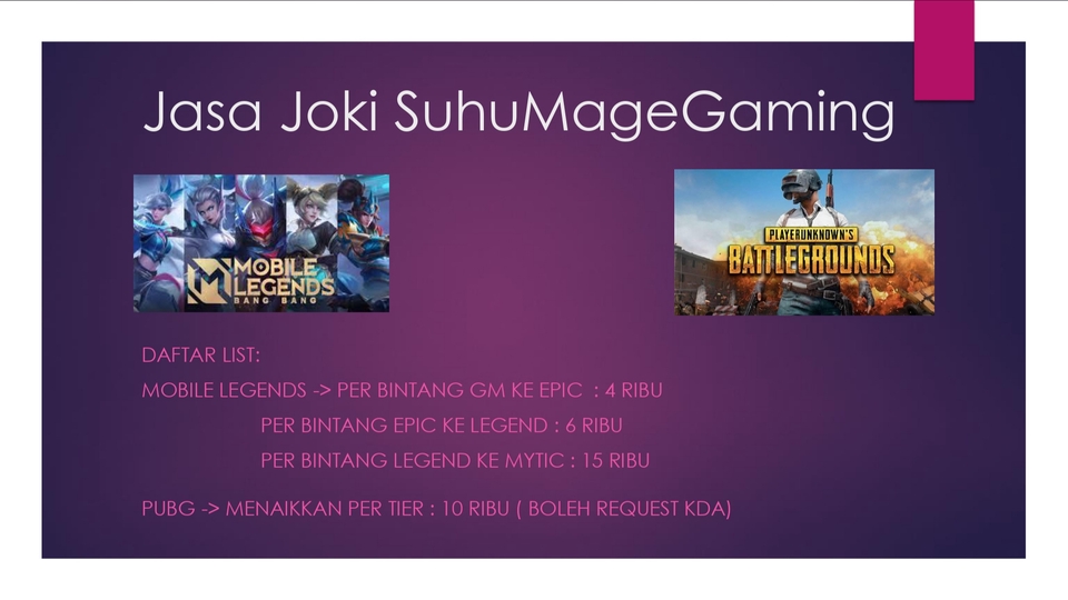 Joki Game Moba