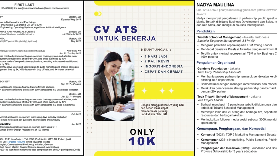 Pembuatan CV ATS