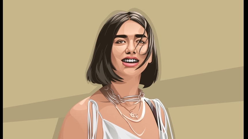 Vector art wajah/orang