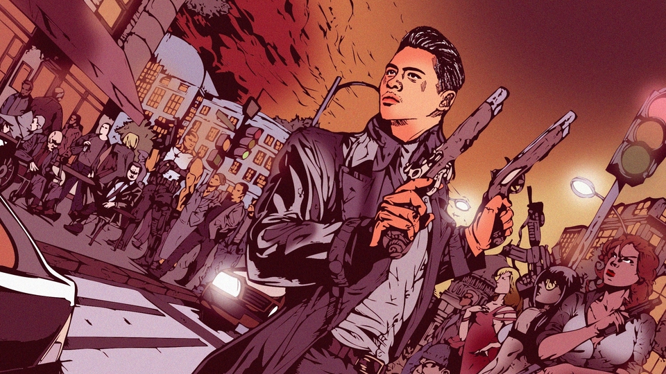 Gambar dan ilustrasi dengan gaya yang kuat, bold dan stylish