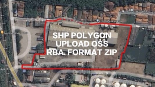 Jasa Pembuatan Peta Shp Polygon Uplod OSS/RBA format.ZIP