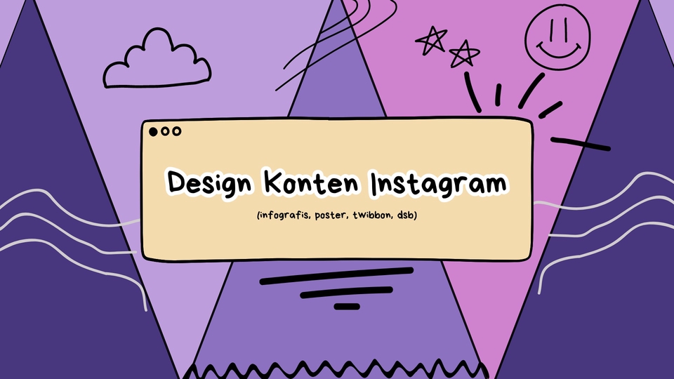 Design Konten Instagram (Infografis, Poster, Twibbon, dsb)