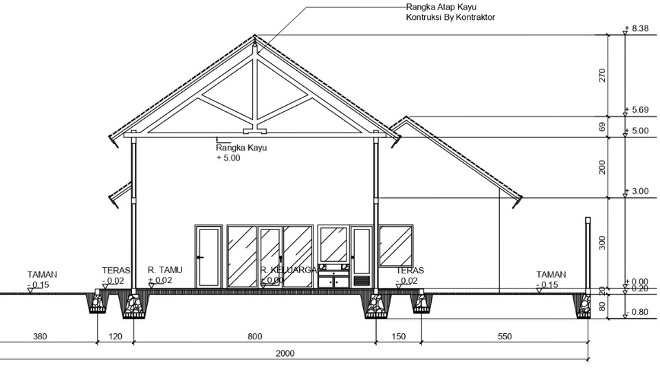 Drafter 2d Rumah Tinggal