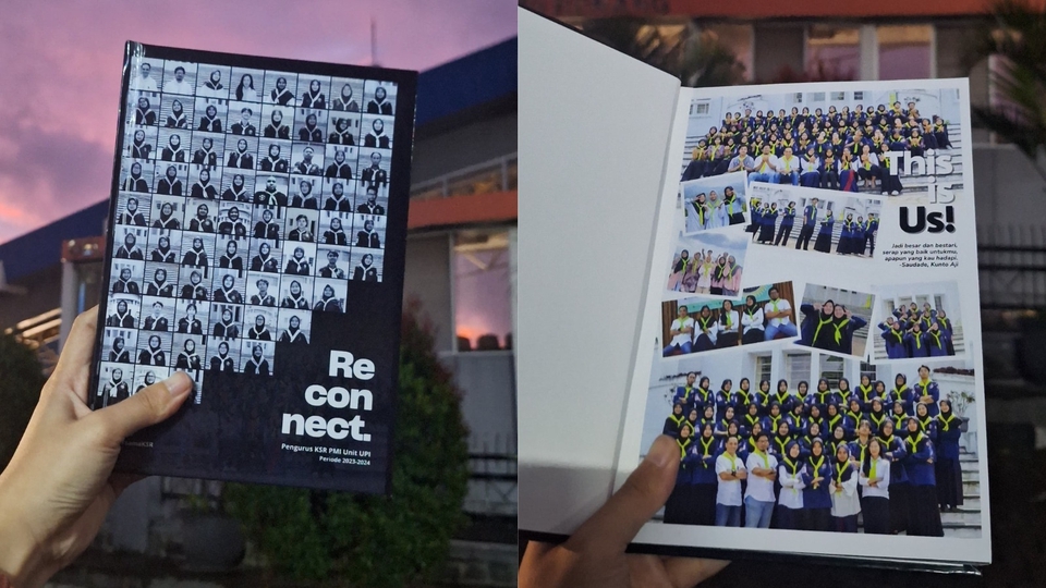 Desain Booklet/Yearbook/Album Minimalis dan Modern