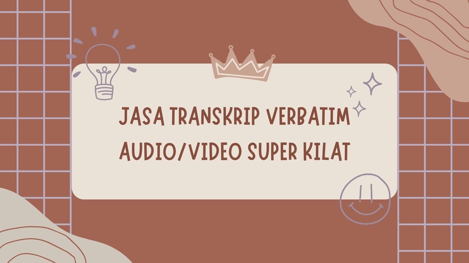Jasa Transkrip Verbatim Audio/Video Super Kilat