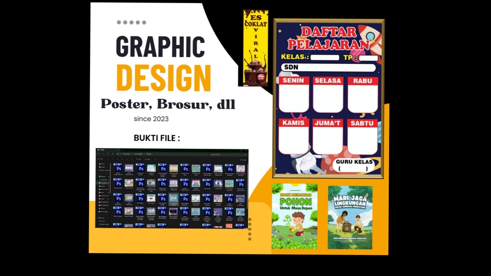 Desain Poster, berbagai jenis poster