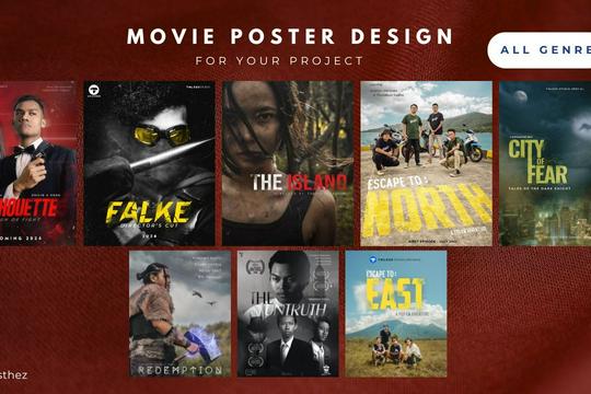 Design Poster Film ala Netflix/Cinema