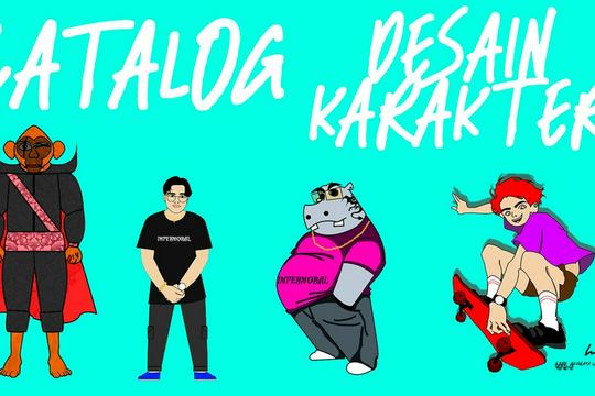 Pembuatan desain karakter