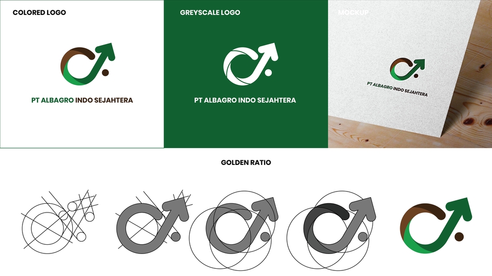 Desain logo minimalis