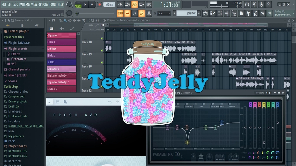 ทำเพลง ทำBeat Mix & Master, Sound Editing, Sound Balance