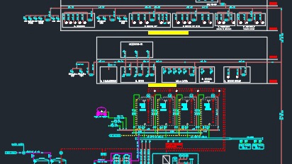CAD DRAWING MEP HVAC 2D