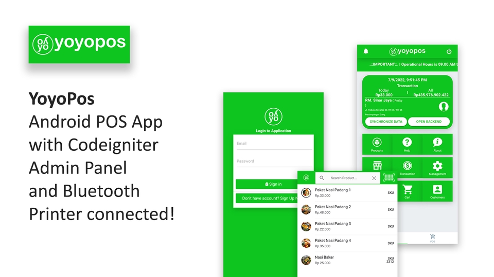 Aplikasi Kasir Android Dengan Cetak Struk & Barcode
