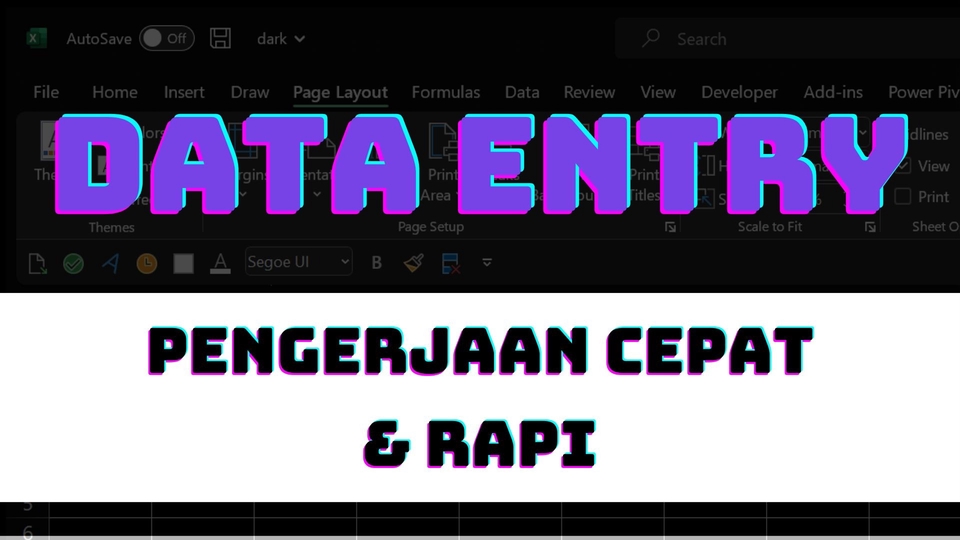 Jasa Data Entry / Pengetikan Data Cepat
