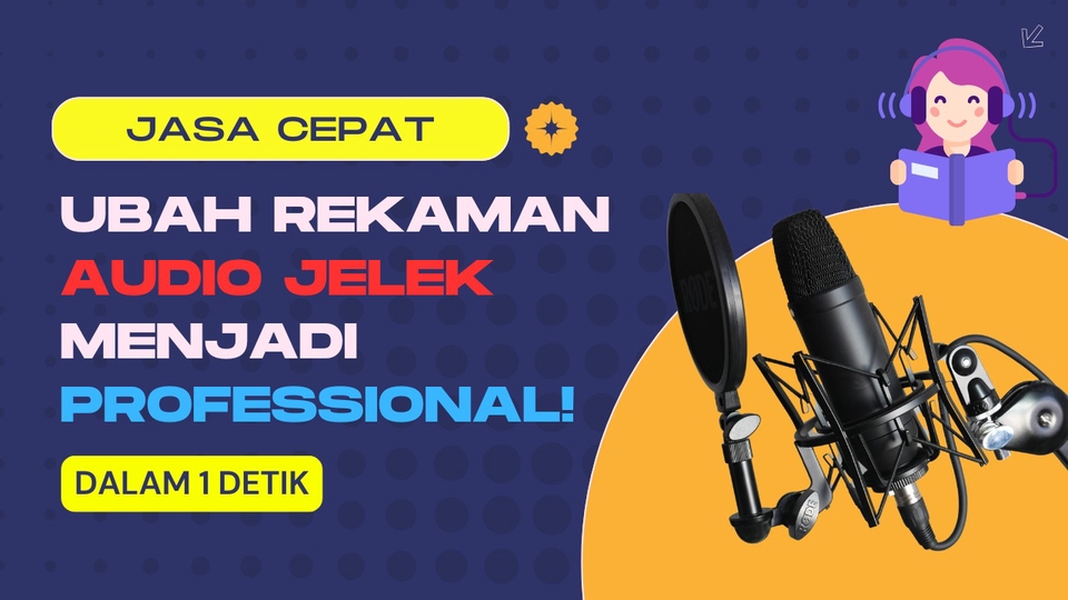 Rekaman Audio Kecil, Bising, Pecah? Jasa Peningkatan Kualitas Rekaman ...