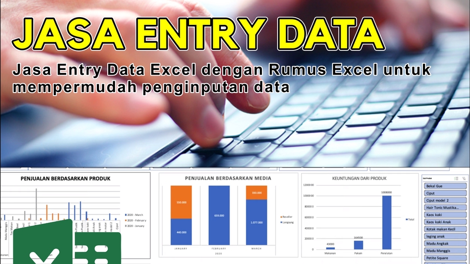 ENTRY DATA EXCEL DAN SPREADSHEET
