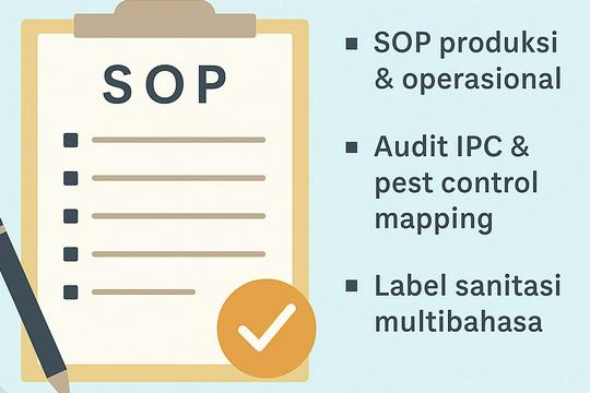 Pembuatan SOP & IPC Audit untuk Operasional Lebih Efisien