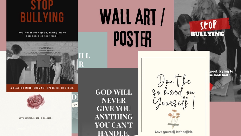 Wall Art / Poster quote