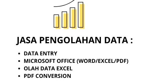 Data Entry & cleaning excel & word, convert PDF to excel,dll