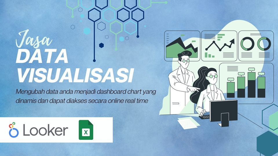 Data Visualisasi menggunakan Microsoft Excel, Looker Studio dan lain-lain