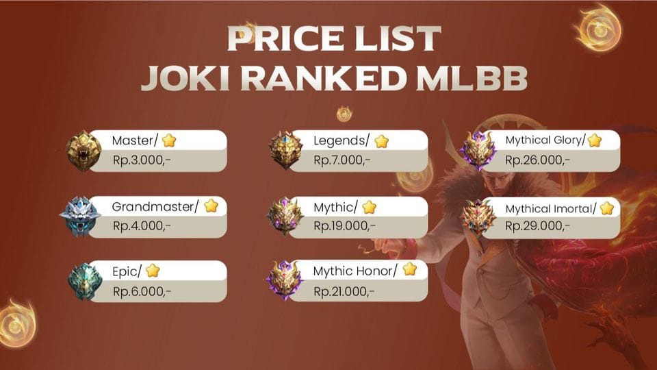 Jasa joki mobile legend