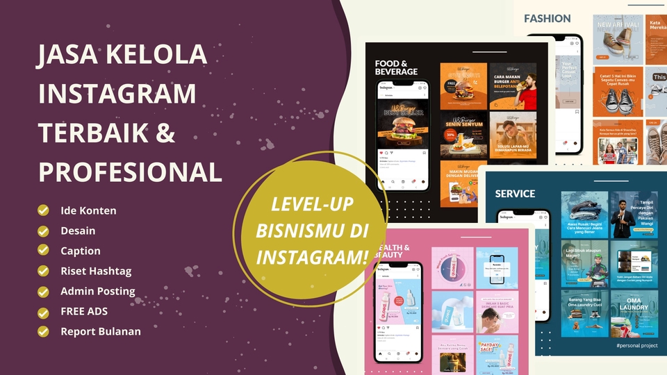 Jasa Kelola Instagram Terima Beres Mulai dari Ide Konten Desain serta Captionnya