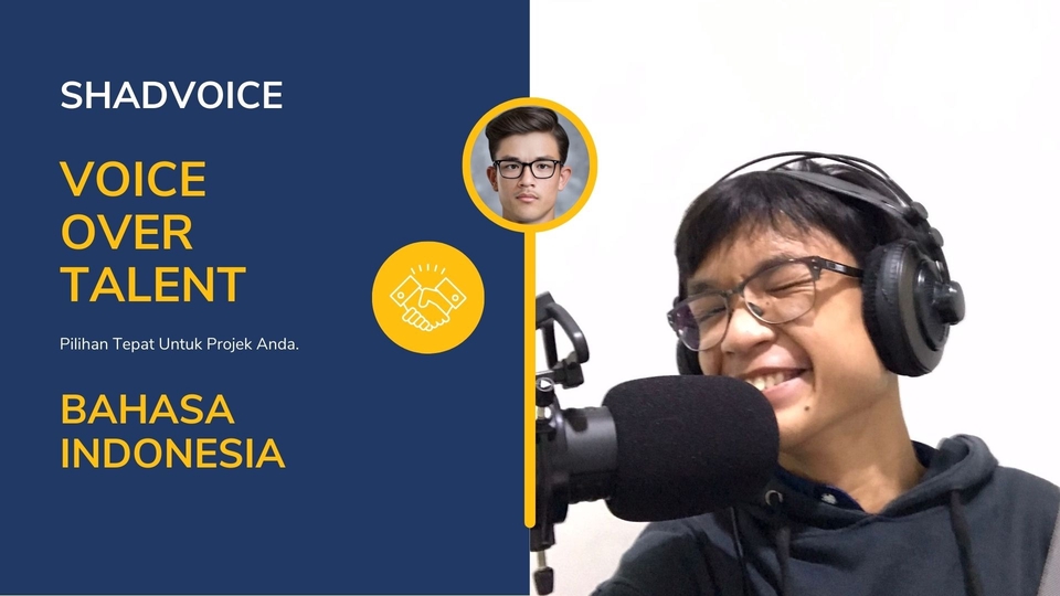 Jasa Voice Over (ShadVoice) Indonesia