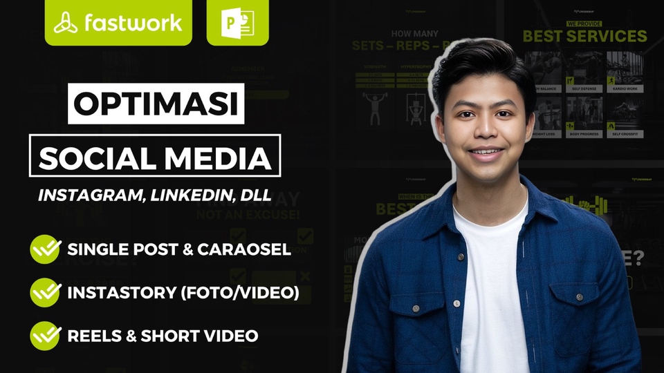 (SEHARI JADI!) Optimasi Sosial Media untuk Instagram dan Linkedin