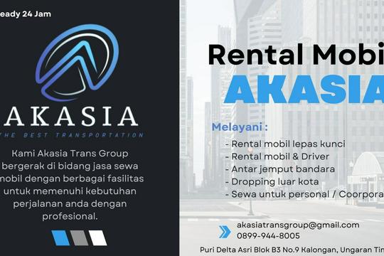 Logo rental mobil simpel konsep
