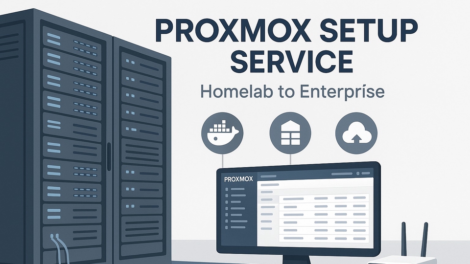 🖥️ Layanan Profesional Setup Proxmox – Homelab, VPS, dan Enterprise On ...