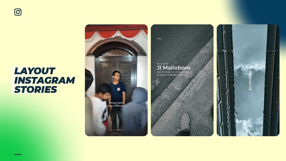 Jasa Desain Story Instagram Typography dll