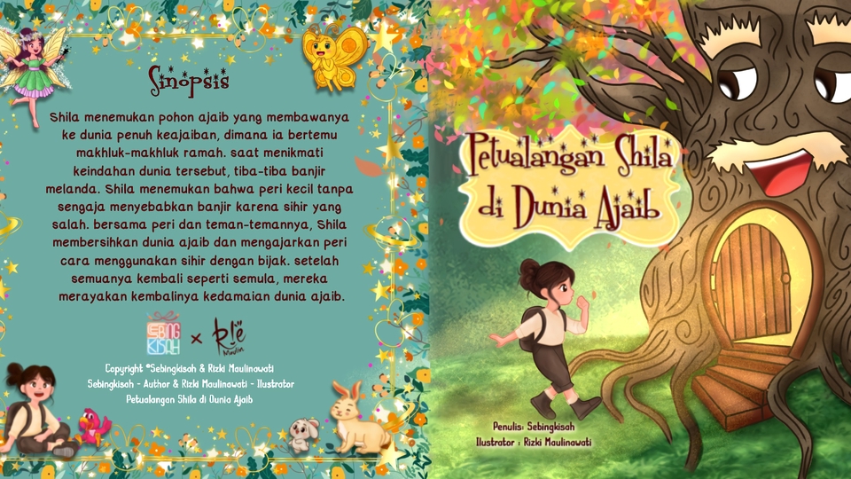 Ilustrasi buku cerita anak