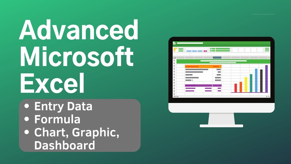 Data Entry, Analisa & Visualisasi Data Excel (Macro, VBA, Pivot Table, Dsb)