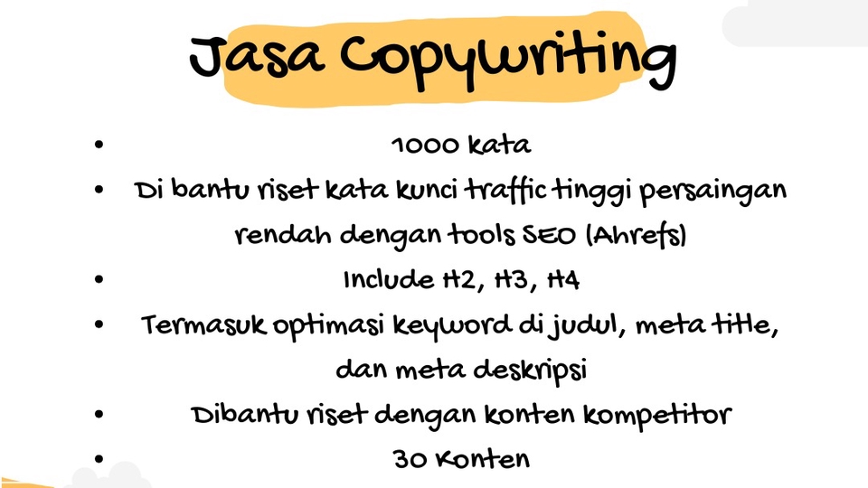 Jasa Copywriting
