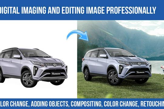 Digital Imaging dan Editing Gambar untuk Penjualan Produk