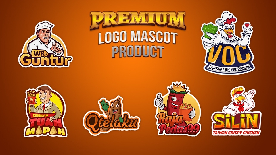 Jasa Desain logo Mascot