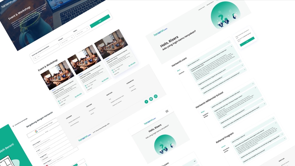 Desain Website & Landing Page hanya 1 hari | Figma