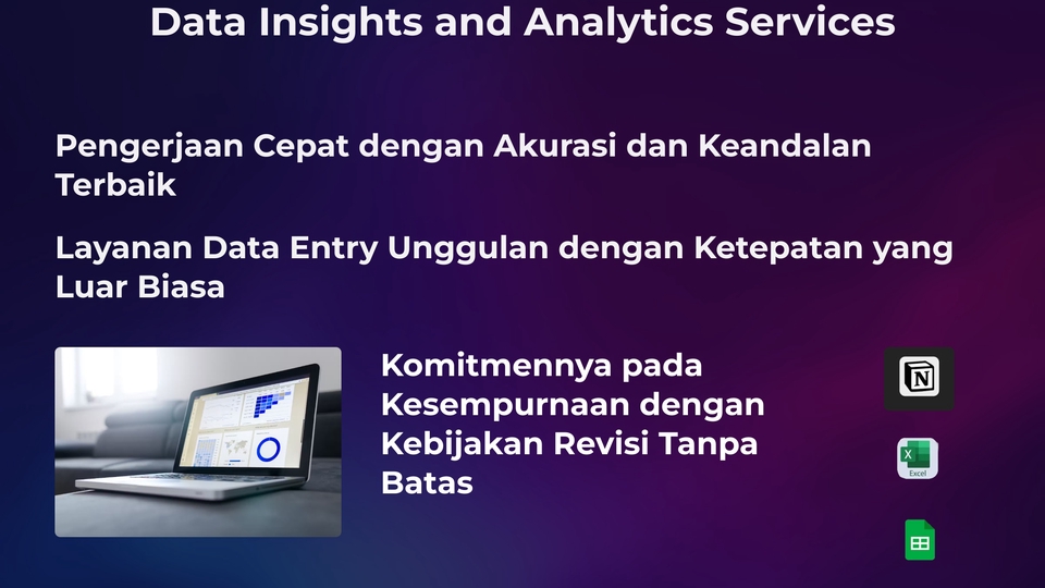 Comprehensive Data Management and Analysis Services"