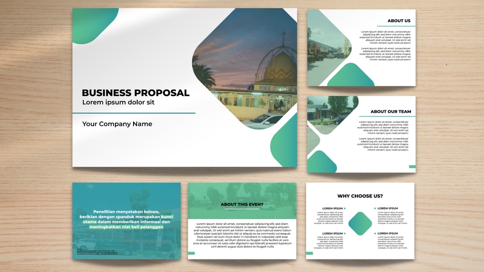 DESAIN PROPOSAL PROFESIONAL