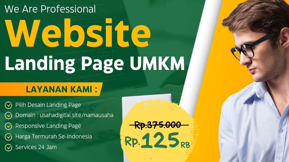 JASA PEMBUATAN LANDING PAGE
