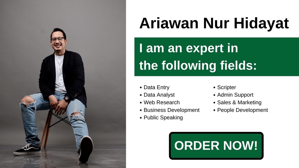 Jadikan data akurat anda untuk langkah analisa yang baik